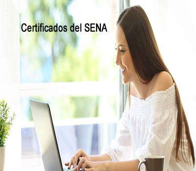 Cómo obtener los certificados Sena